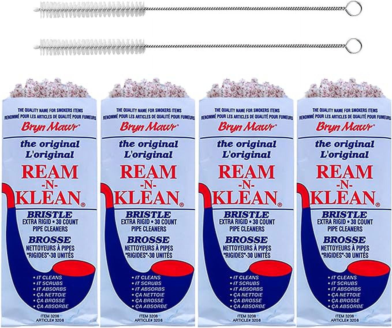 Ream-N-Klean Extra Rigid Bristle Pipe Cleaners 4-Pack - Walmart.com