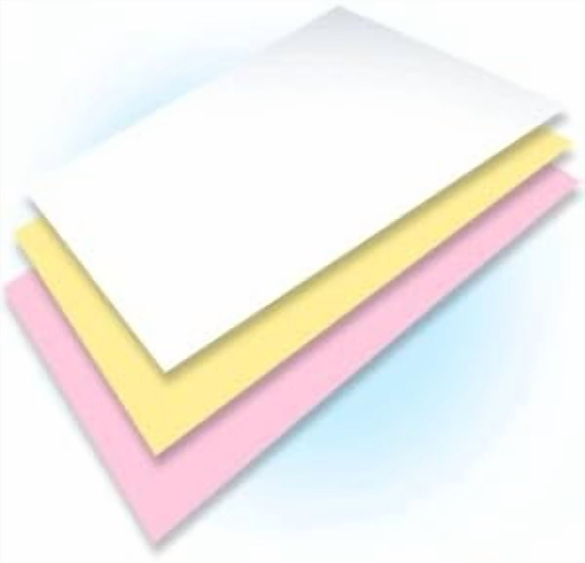 Ream of Sets 3 Part Plain Collated Color Paper (Not Carbonless)$$Office ...