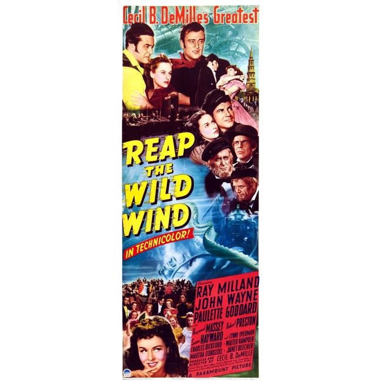 Reap The Wild Wind Ray Milland Paulette Goddard John Wayne Susan ...