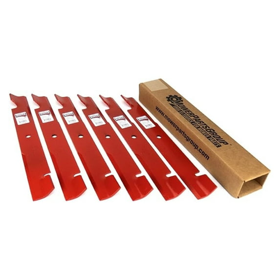 Reaper 60" Mower Blades - 6 Pack - 20.5" Lawn Mower Blades for Hustler ...