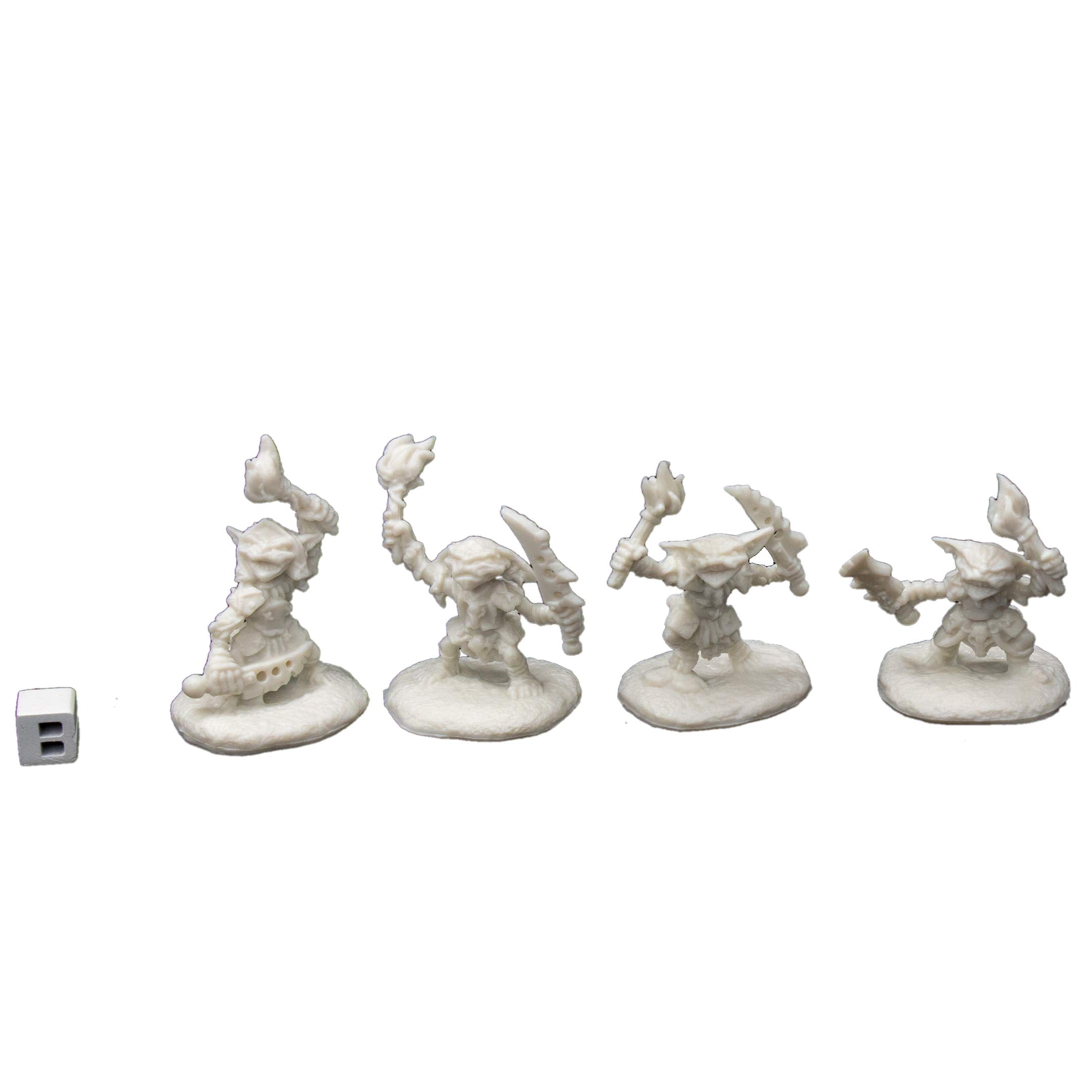 Reaper 89002: Goblin Pyros (4) Pathfinder Bones Plastic Miniatures ...