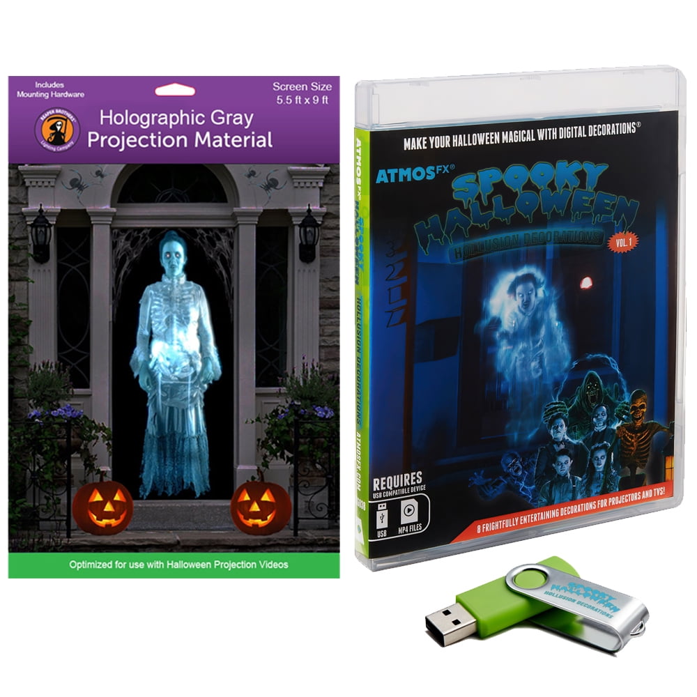 Reaper Brothers Spooky Halloween Hollusion Digital Decoration Kit ...