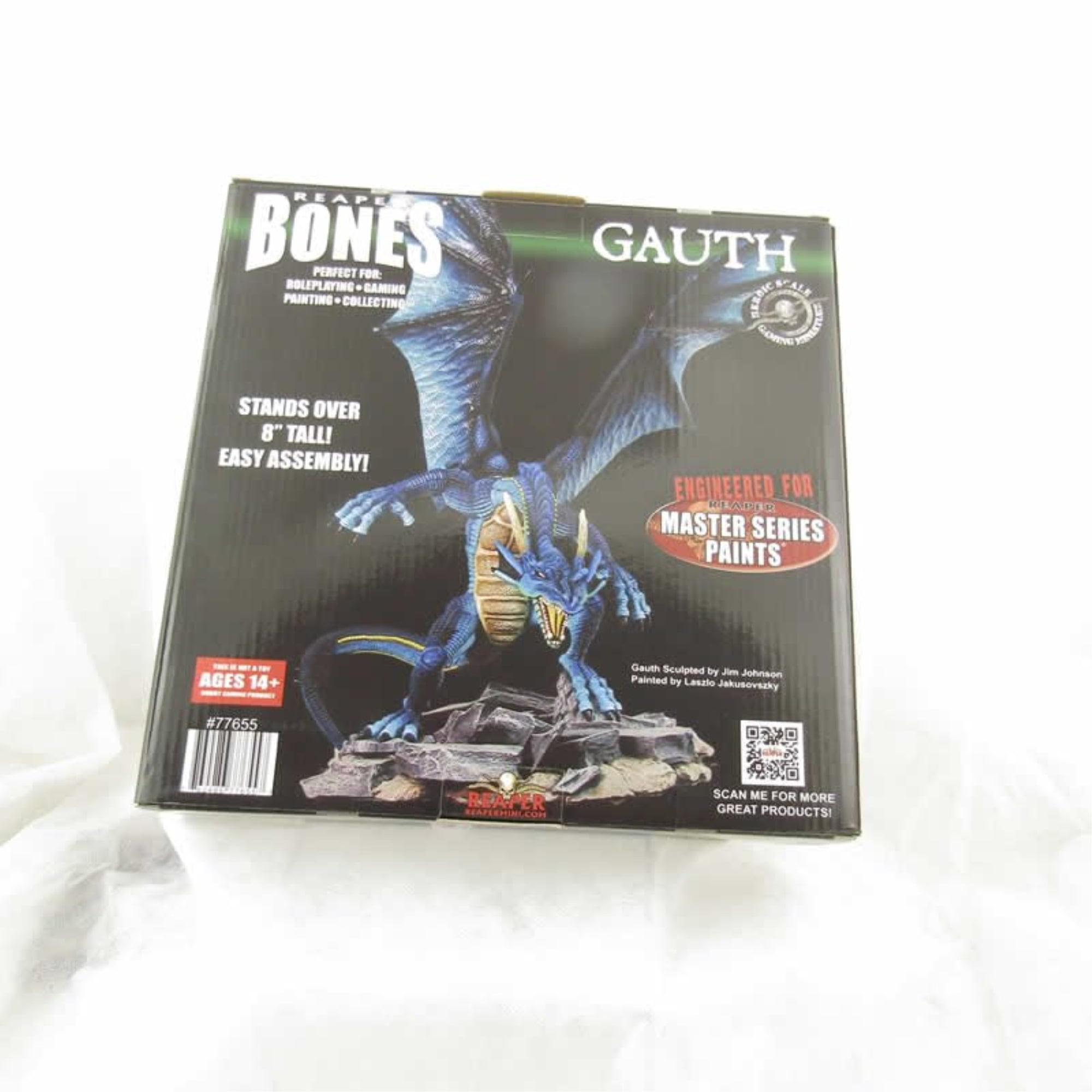Reaper Gauth Dragon Miniature 25mm Heroic Scale Figure Dark Heaven ...