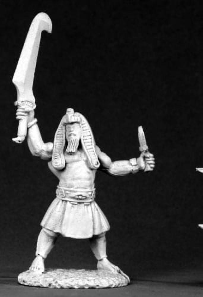 Reaper Miniatures Akbeth, Heroic Pharaoh #02625 Dark Heaven Unpainted ...