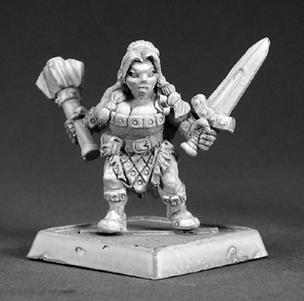 Reaper Miniatures Annasha Tomebreaker #14482 Dwarves Unpainted RPG Mini ...