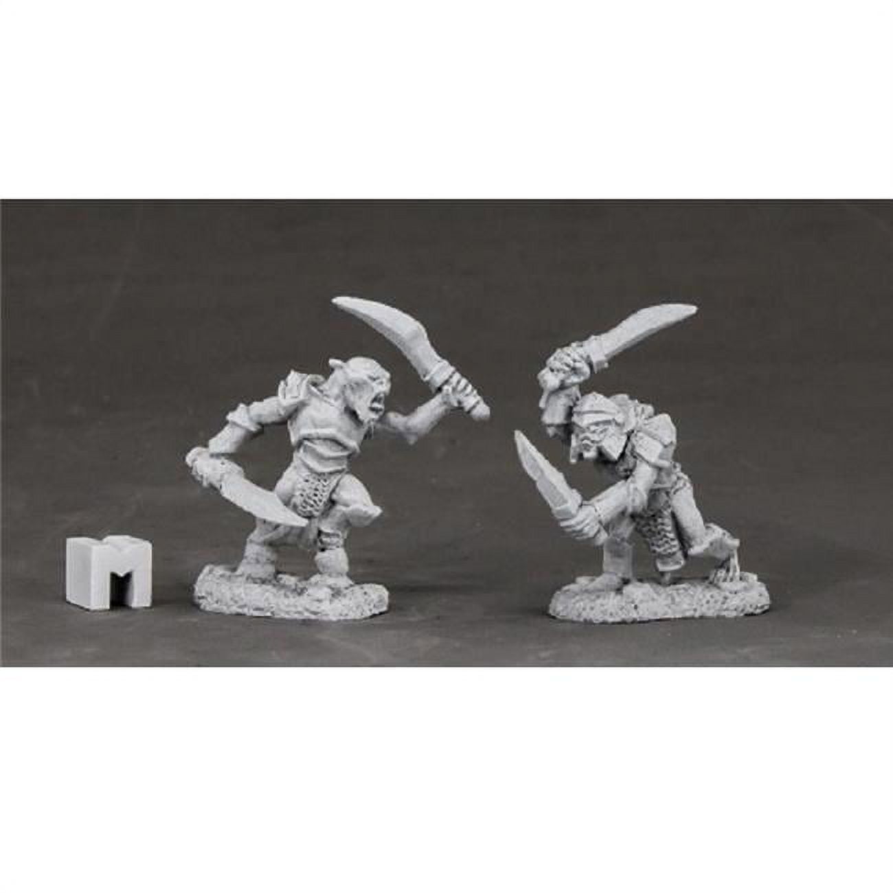 Reaper Miniatures Armored Goblin Swordsmen #03851 Dark Heaven Unpainted ...