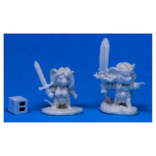Reaper Miniatures Barbarian Mouslings (2) 77546 Bones Unpainted RPG D&D ...