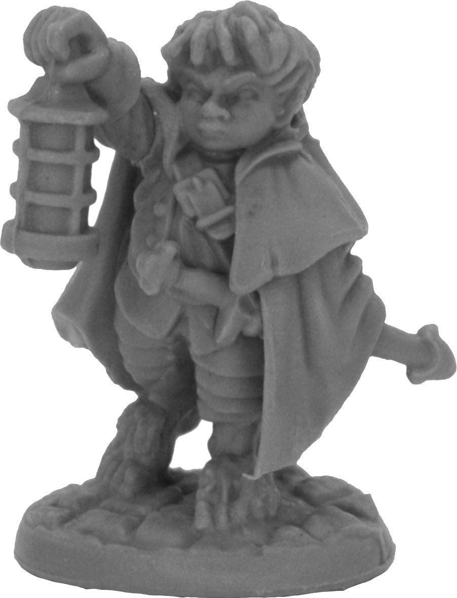 Reaper Miniatures Bergamot, Halfling Scout #44037 Bones Black Unpainted ...