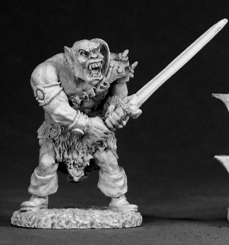 Reaper Miniatures Black Orc Warrior #02335 Dark Heaven Legends ...