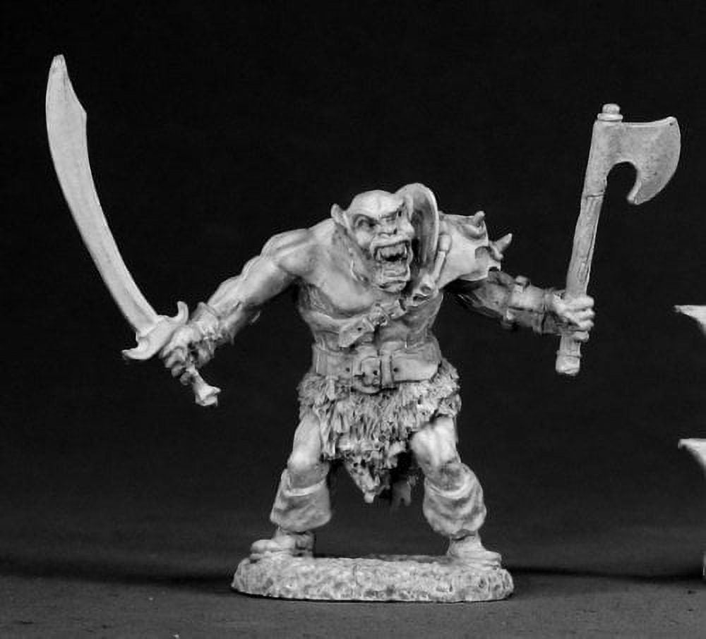 Reaper Miniatures Black Orc Warrior w/Sword & Axe New - Walmart.com