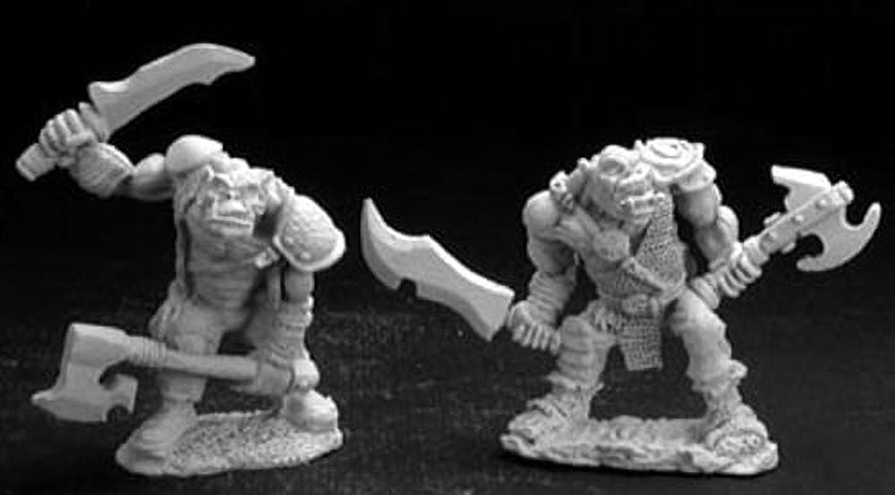 Reaper Miniatures Black Orcs #02855 Dark Heaven Legends Unpainted Metal ...