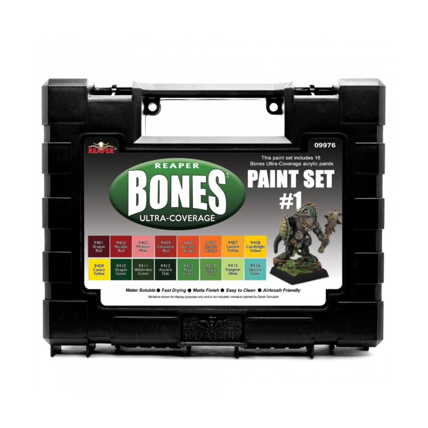 Reaper Miniatures Bones Ultra-Coverage Paint Set #1 New - Walmart.com