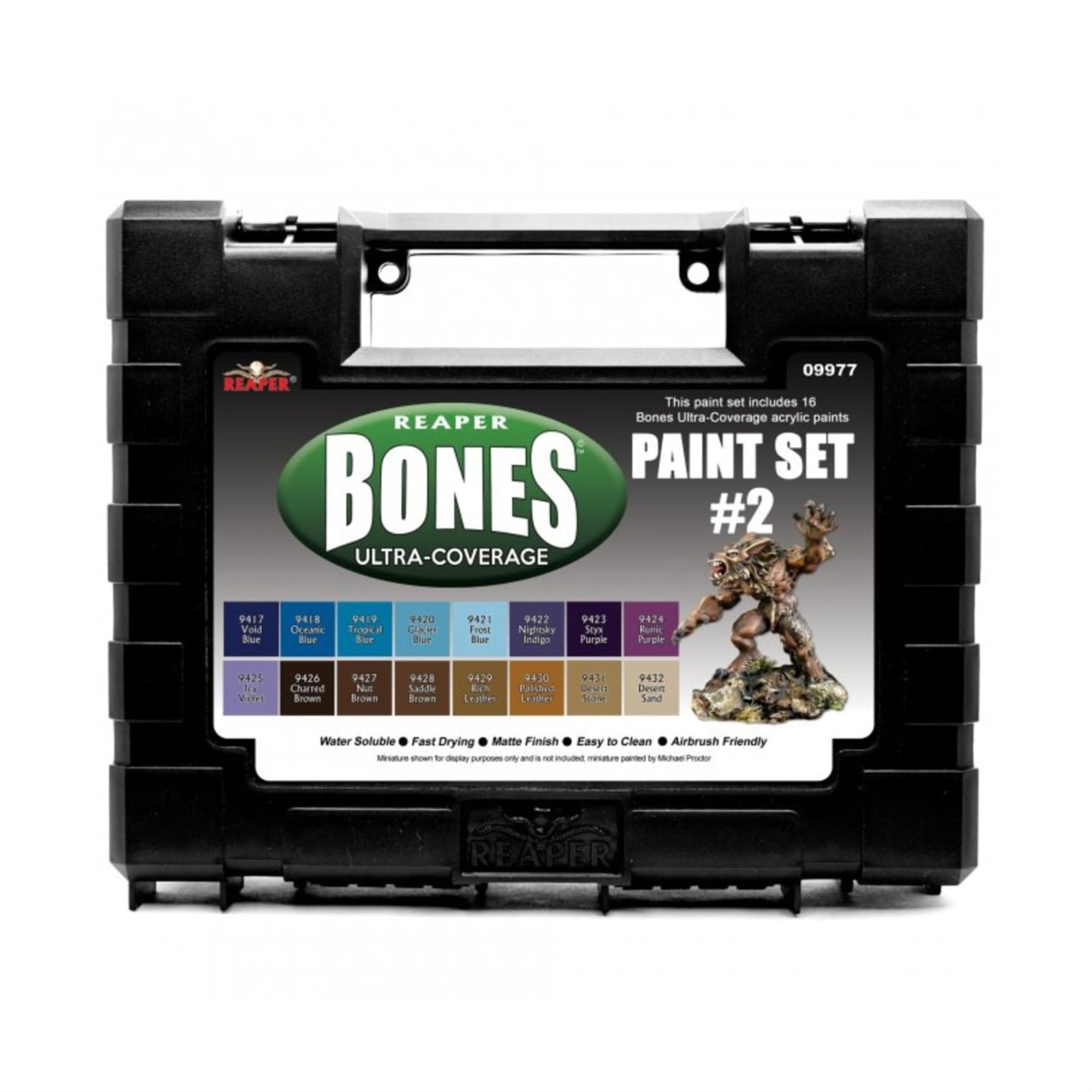 Reaper 09977 MSP Bones: Ultra Coverage Paint Set #2 - Walmart.com