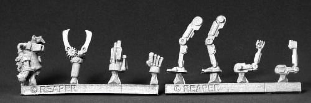 Reaper Miniatures Cyborg Parts #50201 Chronoscope Metal D&D RPG Mini ...
