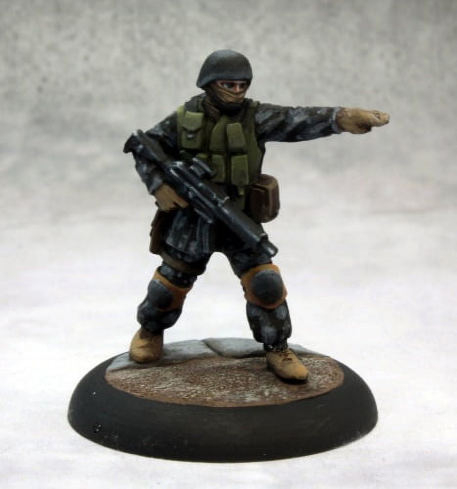 Reaper Miniatures Delta Force Commando #50276 Chronoscope D&D RPG Mini ...
