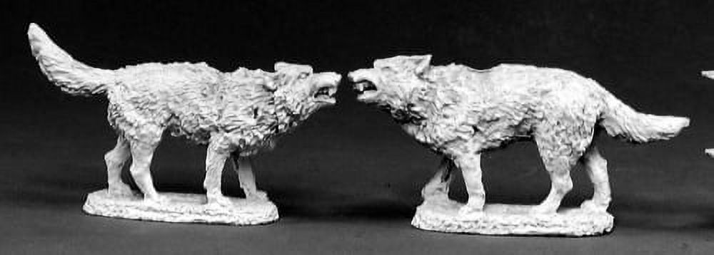 Reaper Miniatures Dire Wolves #02415 Dark Heaven Legends Unpainted ...