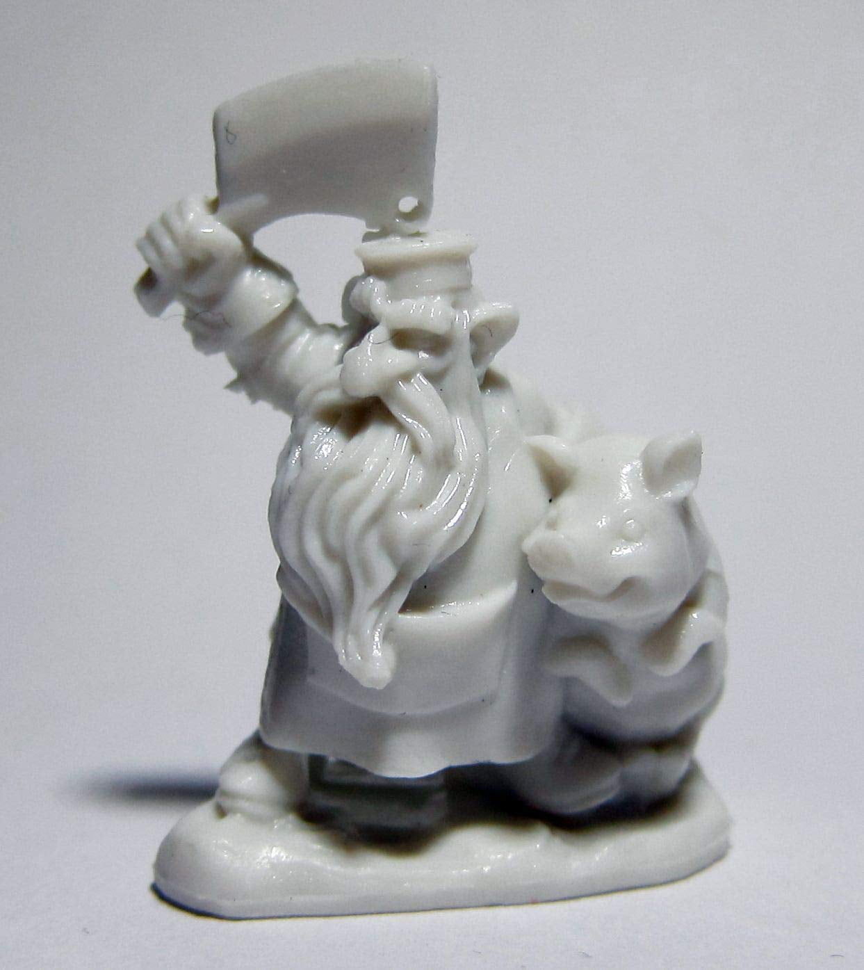 Reaper Miniatures Dwarf Butcher #77460 Bones Plastic D&D RPG Mini ...