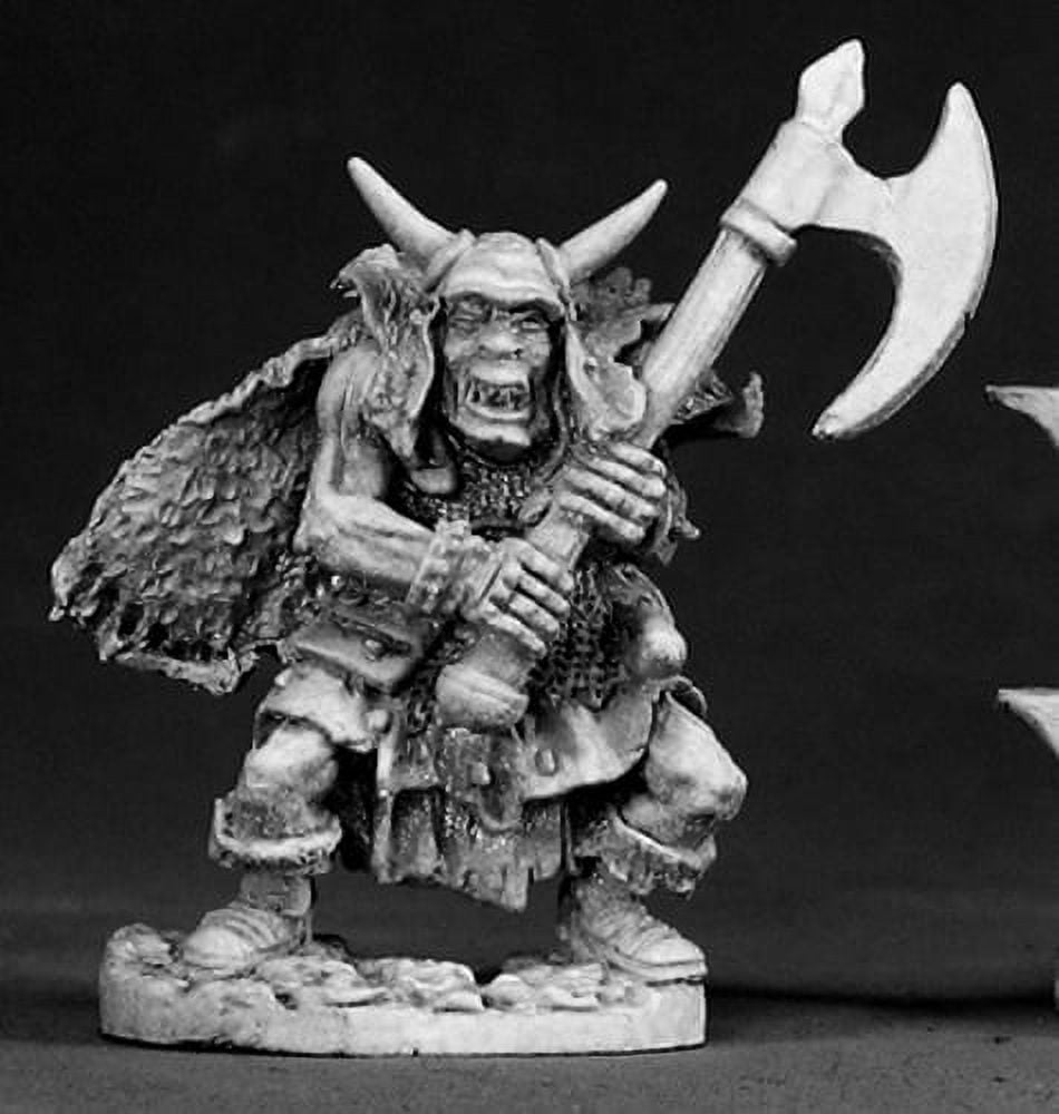 Reaper Miniatures Ferach Orc Warlord #02318 Dark Heaven Legends D&D ...