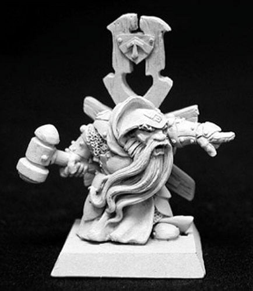 Reaper Miniatures Ivar Silverfist - Dwarf Priest New - Walmart.com