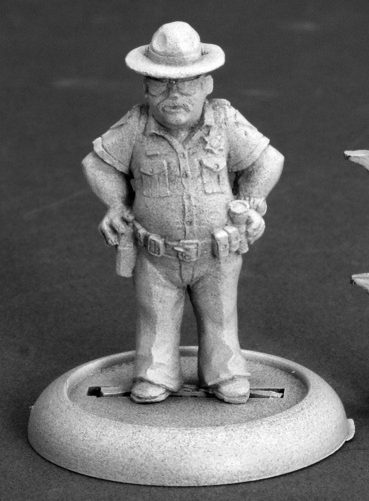 Reaper Miniatures Joe Don Mitchell, Sheriff #50256 Chronoscope RPG Mini ...