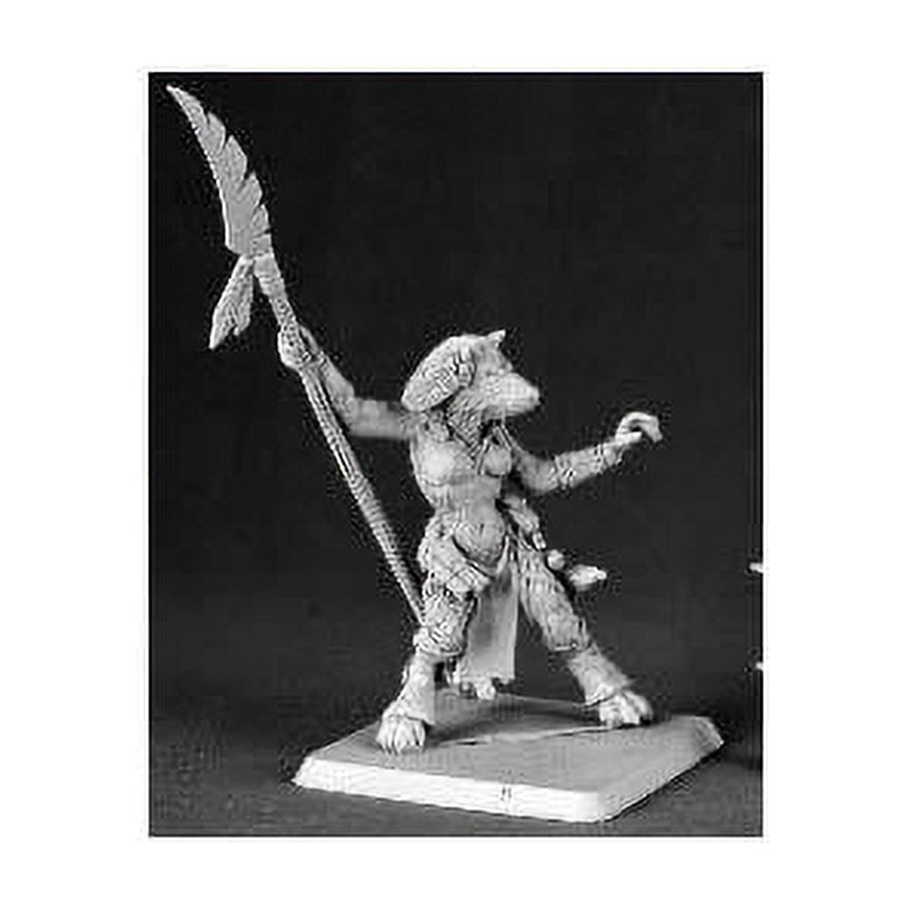 Reaper Miniatures Kashia, Ghostmane Tribe Lupine #14593 Koborlas ...