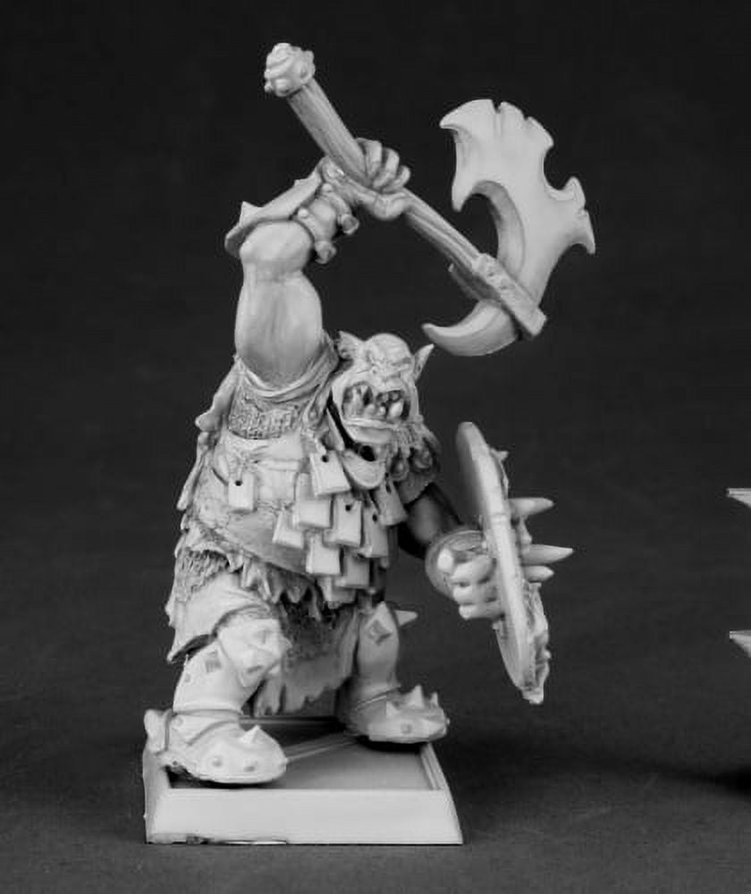 Reaper Miniatures Kavorgh, Black Orc Warlord #14560 Kargir Unpainted D ...