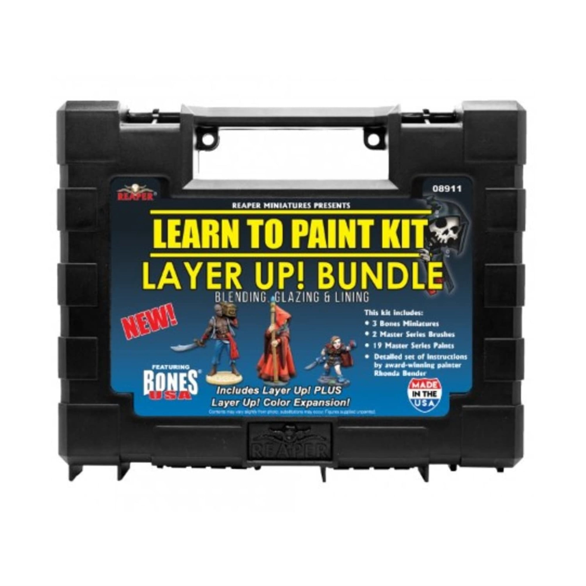 Reaper Miniatures Learn to Paint Kit - Layer Up! Bundle New - Walmart.com