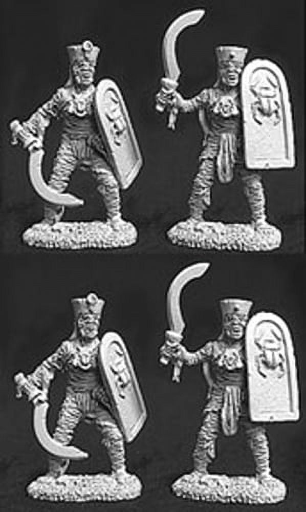 Reaper Miniatures Mummy Tomb Guardians 4 Pieces #06059 Dark Heaven ...