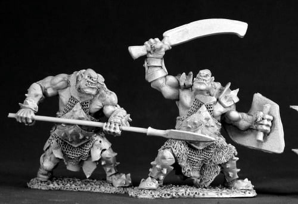 Reaper Miniatures Orc Spearman and Swordsman #03400 Dark Heaven ...