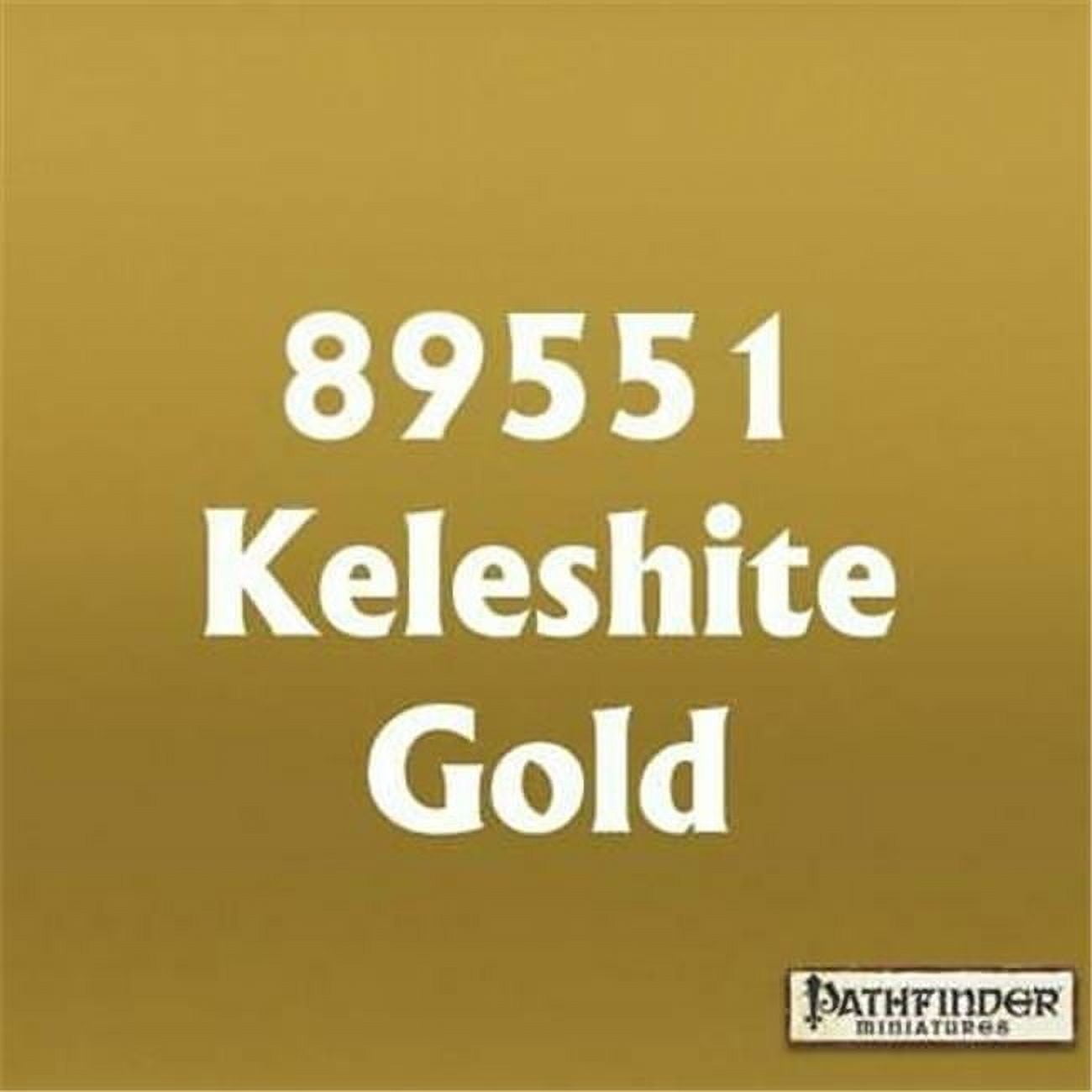 Reaper Miniatures Pathfinder Colors of Golarion Master Series Paint - Keleshite Gold - Walmart.com