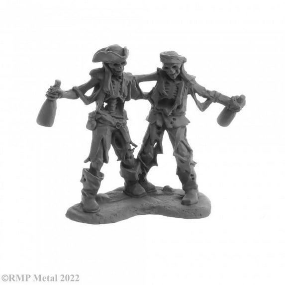 Reaper Miniatures Drunken Skeleton Pirates New - Walmart.com