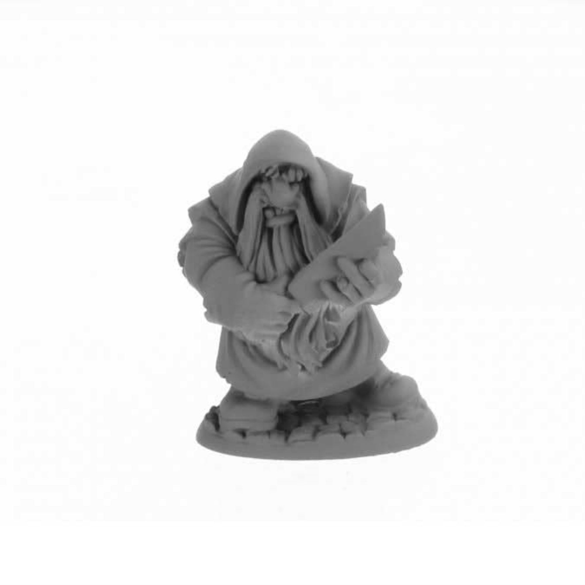 Nub Dwarf Sausage Maker Miniature Figure 25mm Heroic Scale Reaper Bones ...
