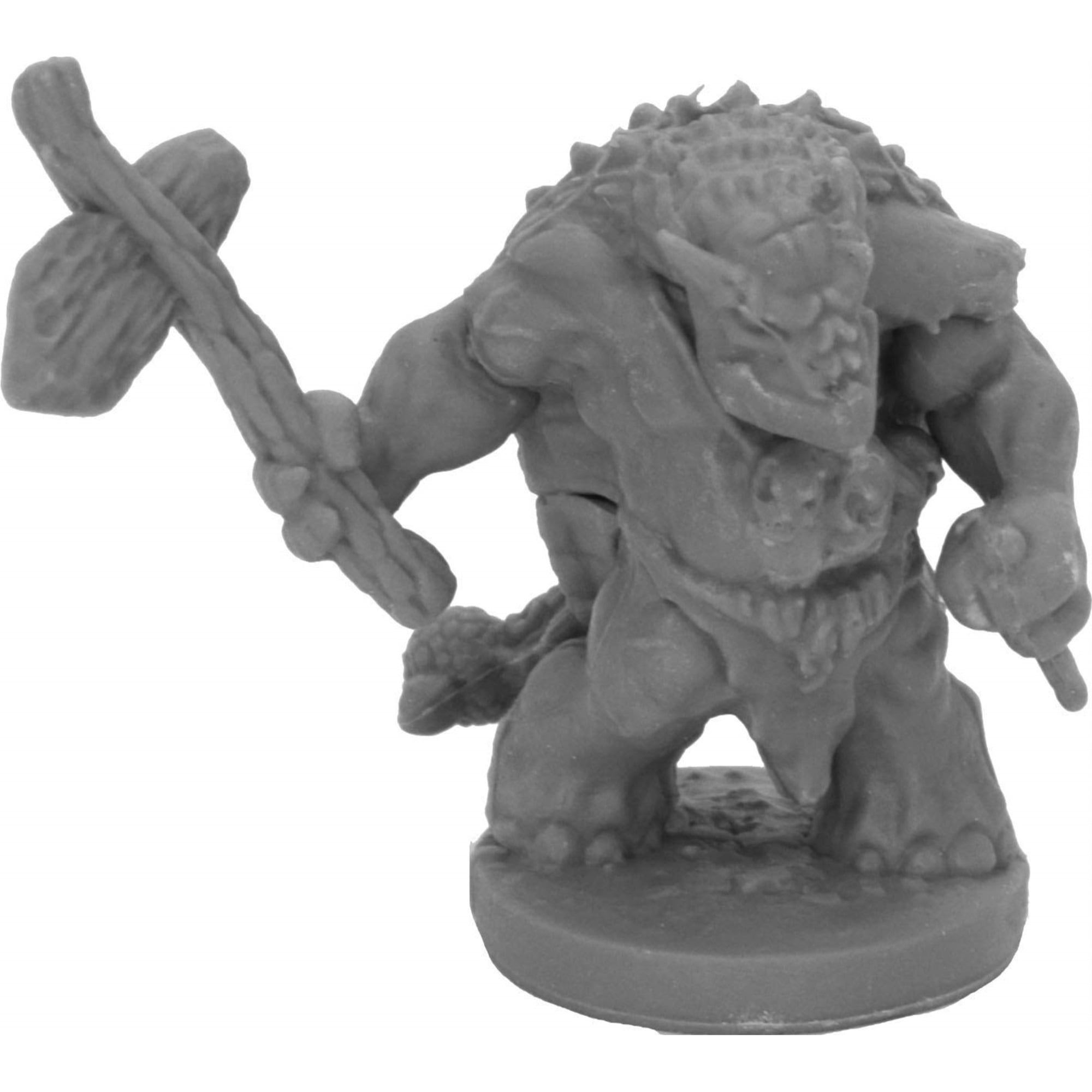 Reaper Miniatures Armorback Barbarian #44064 Bones Black Unpainted ...
