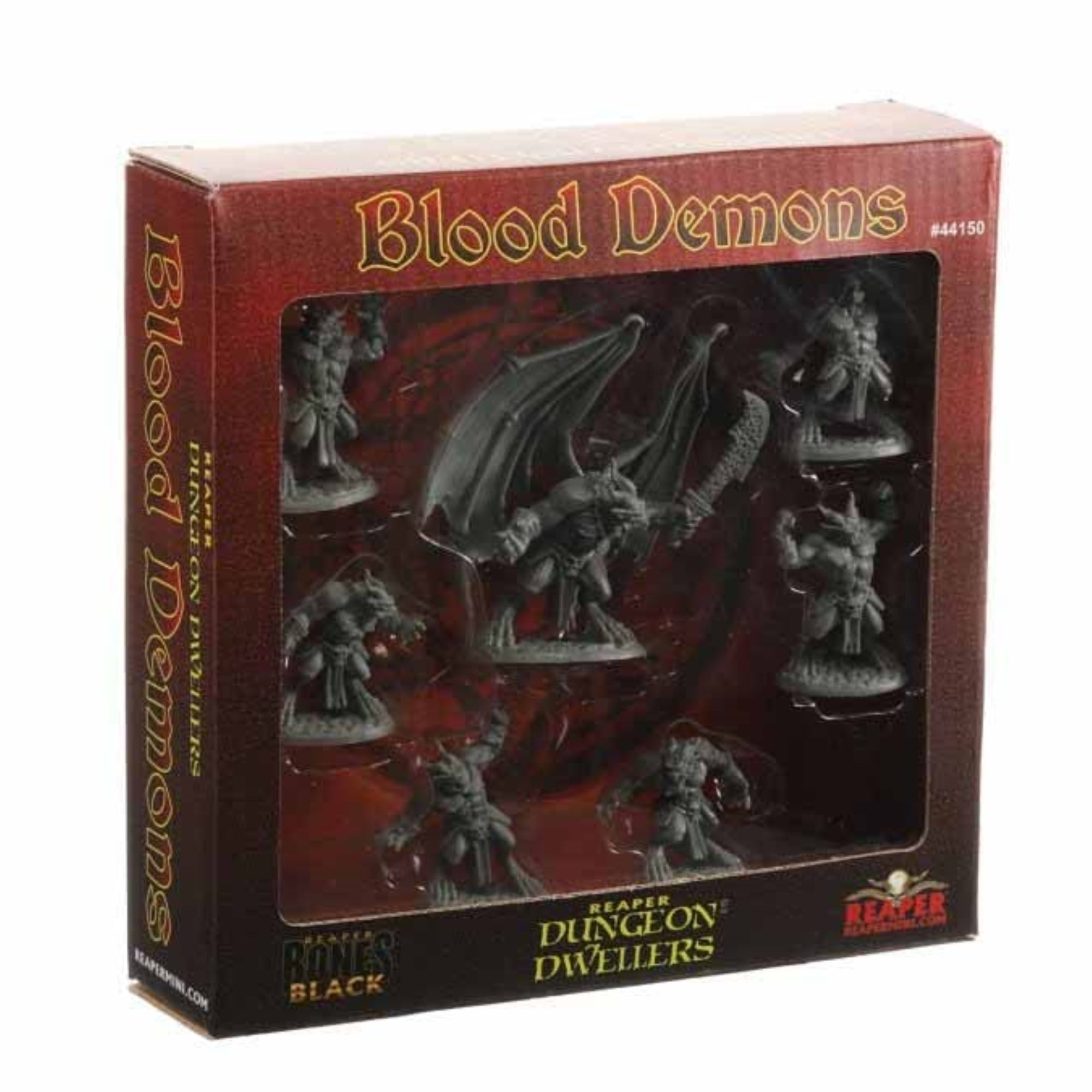 Blood Demons Boxed Set Miniature 25mm Heroic Scale Figure Bones Black ...