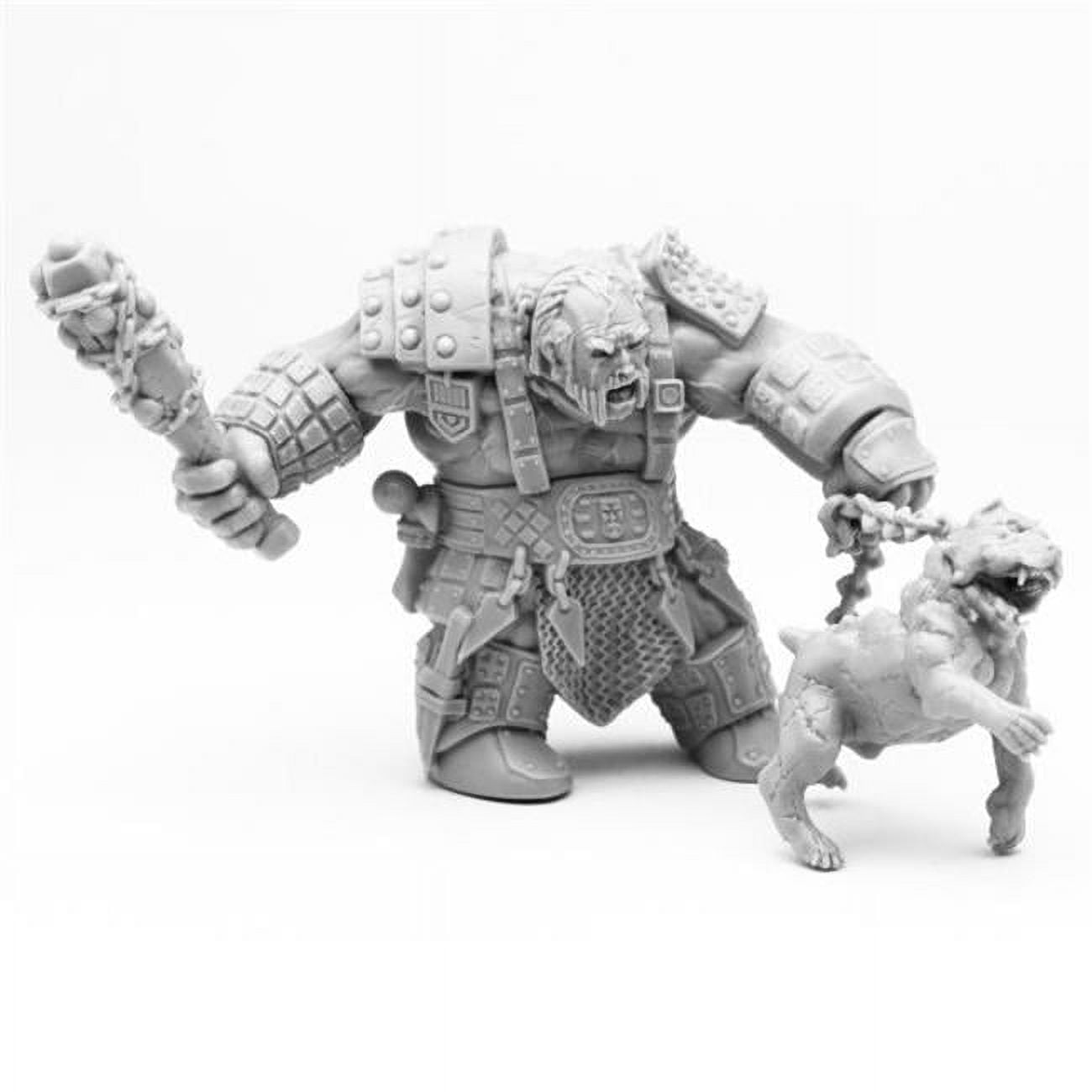 Reaper Miniatures REM77457 Bones Fire Giant Huntsman with Hell Hound ...