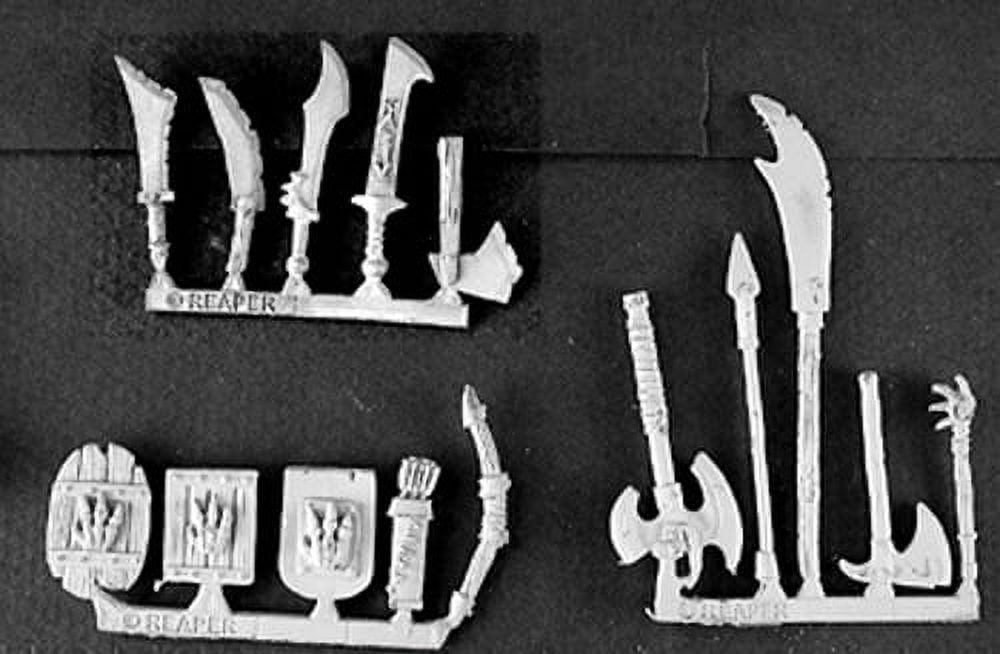 Reaper Miniatures Reven Weapons (15) #14293 Reven Unpainted RPG D&D ...