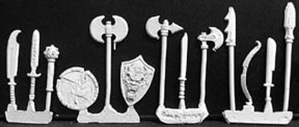 Reaper Miniatures Weapons Pack I #02189 Dark Heaven Legends Unpainted ...