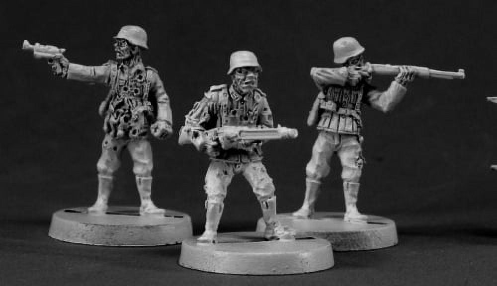 Reaper Miniatures Zombie German Soldiers #50020 Chronoscope D&D RPG ...