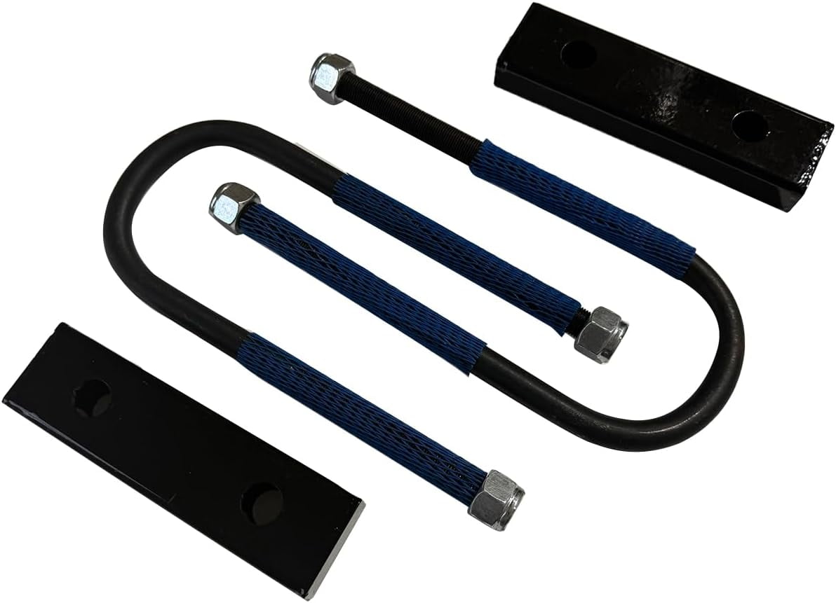 Rear 1" Drop Lowering Blocks Kit with U bolts for 1960–1972 Chevy C10 ...