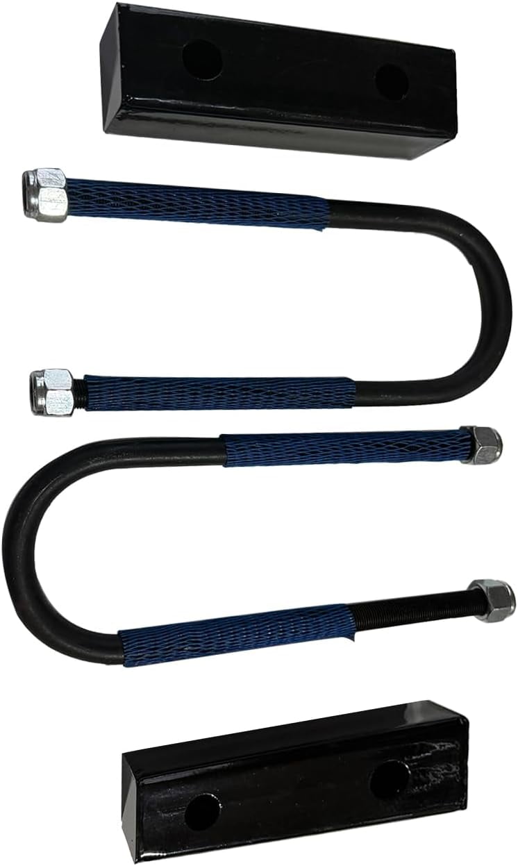 Rear 2" Drop Lowering Blocks Kit with U bolts for 1960–1972 Chevy C10 ...