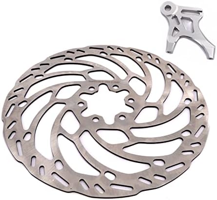 Rear 220mm Brake Rotor For Surron Light Bee X Steel Back Bracket Kit ...