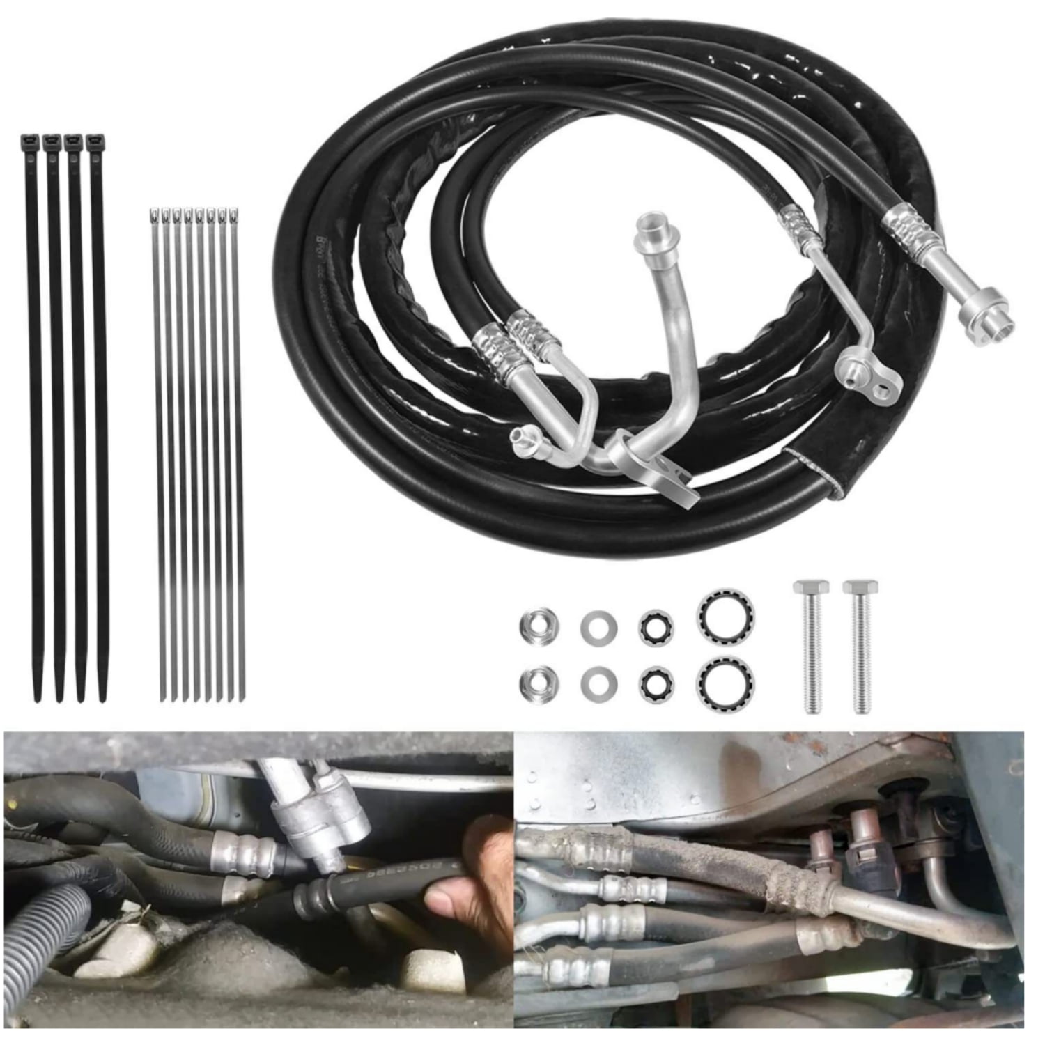 Rear AC Line Set AT34653 for 07-17 Chevrolet Traverse Rear Auxiliary AC ...