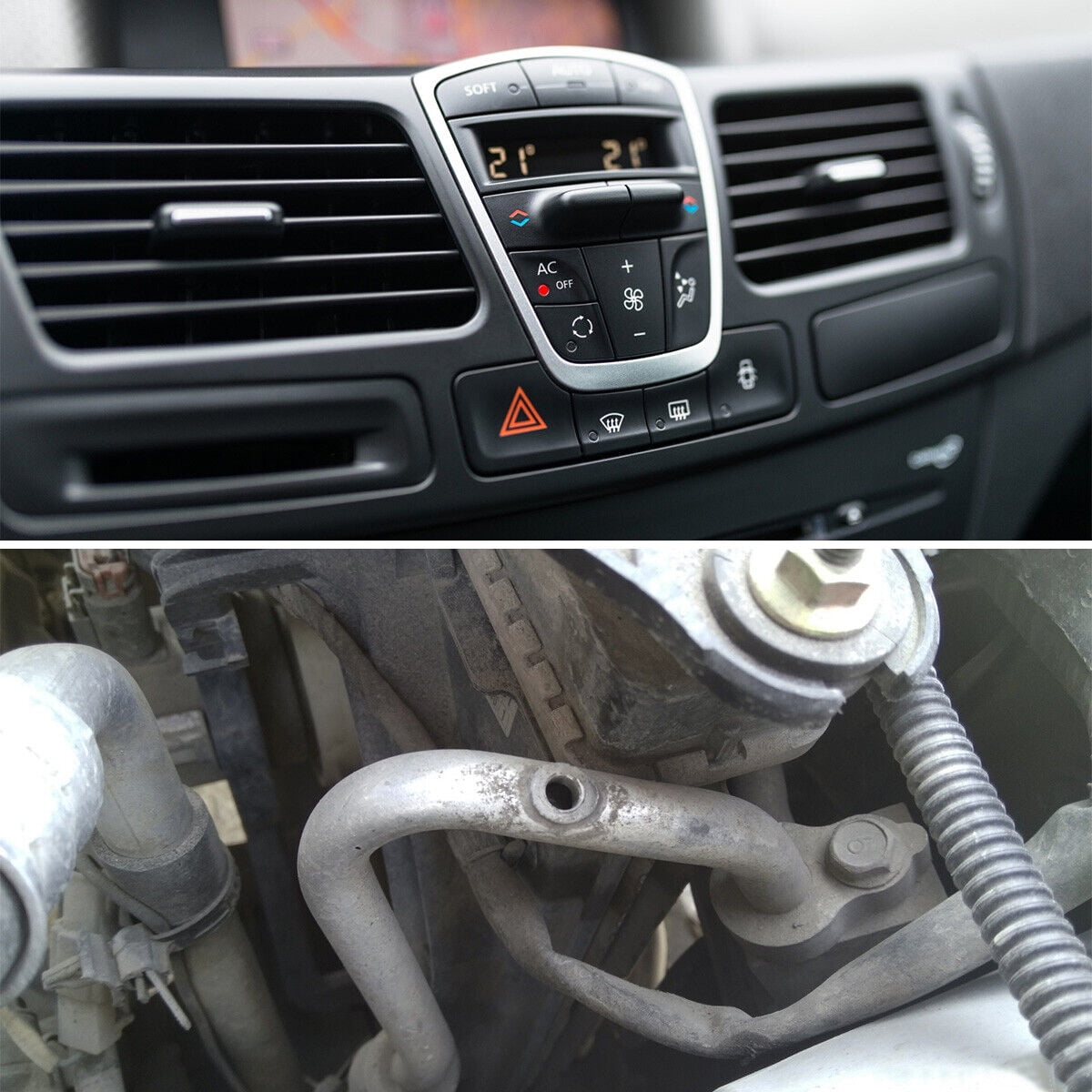 Rear Air A/C Block-Off Kit For 2000-2013 Chevy Tahoe GM Suburban Yukon ...