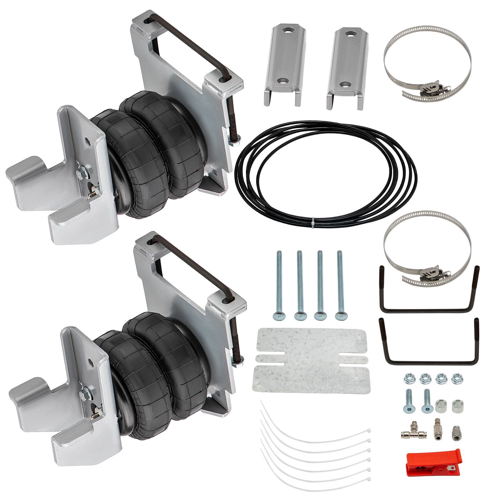 Rear Air Suspension Helper Spring Kit, 5000LB Load Capacity, Chevy/GMC ...
