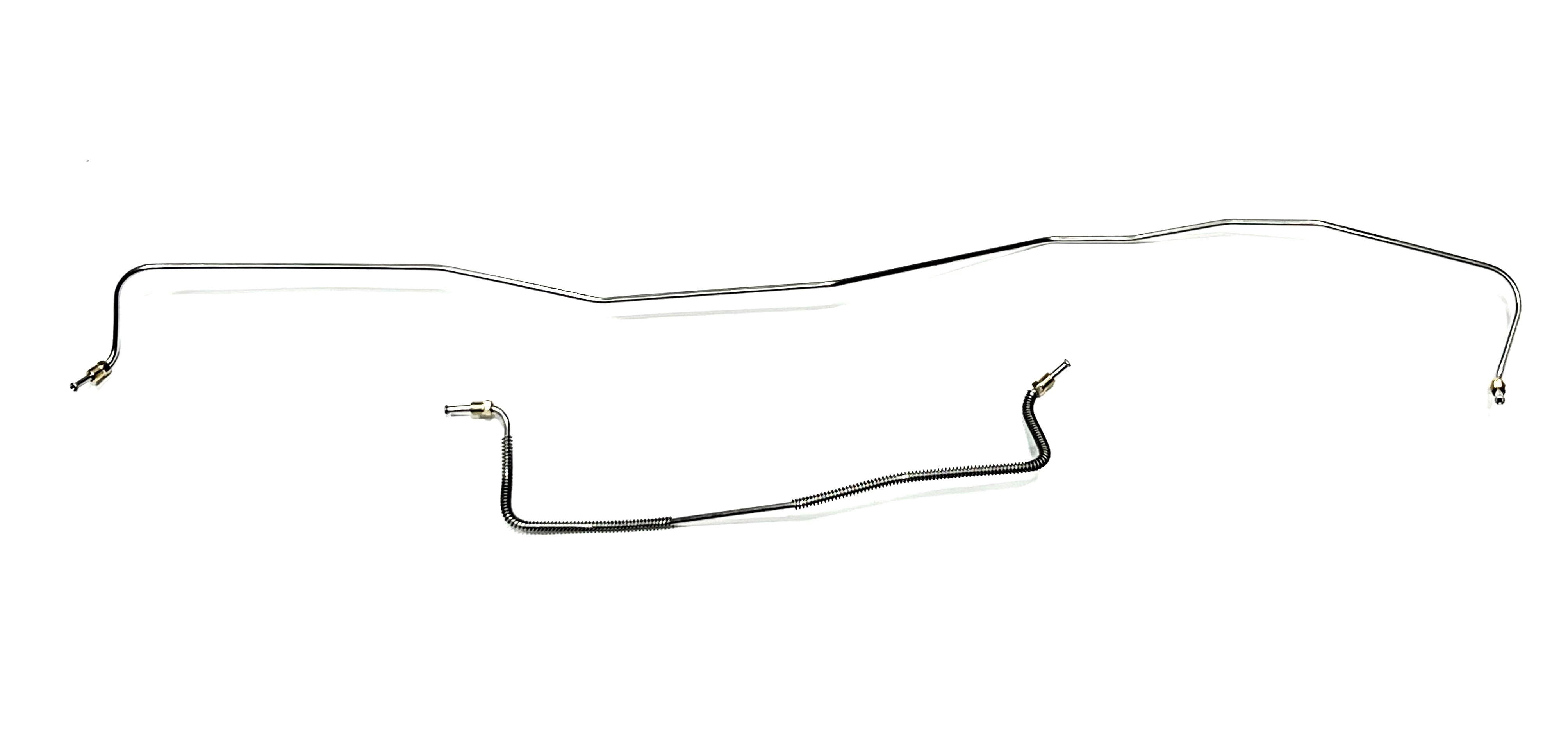 Rear Axle Brake Lines - Fits 59-64 Full Size Chevy Car with Rear Disc ...