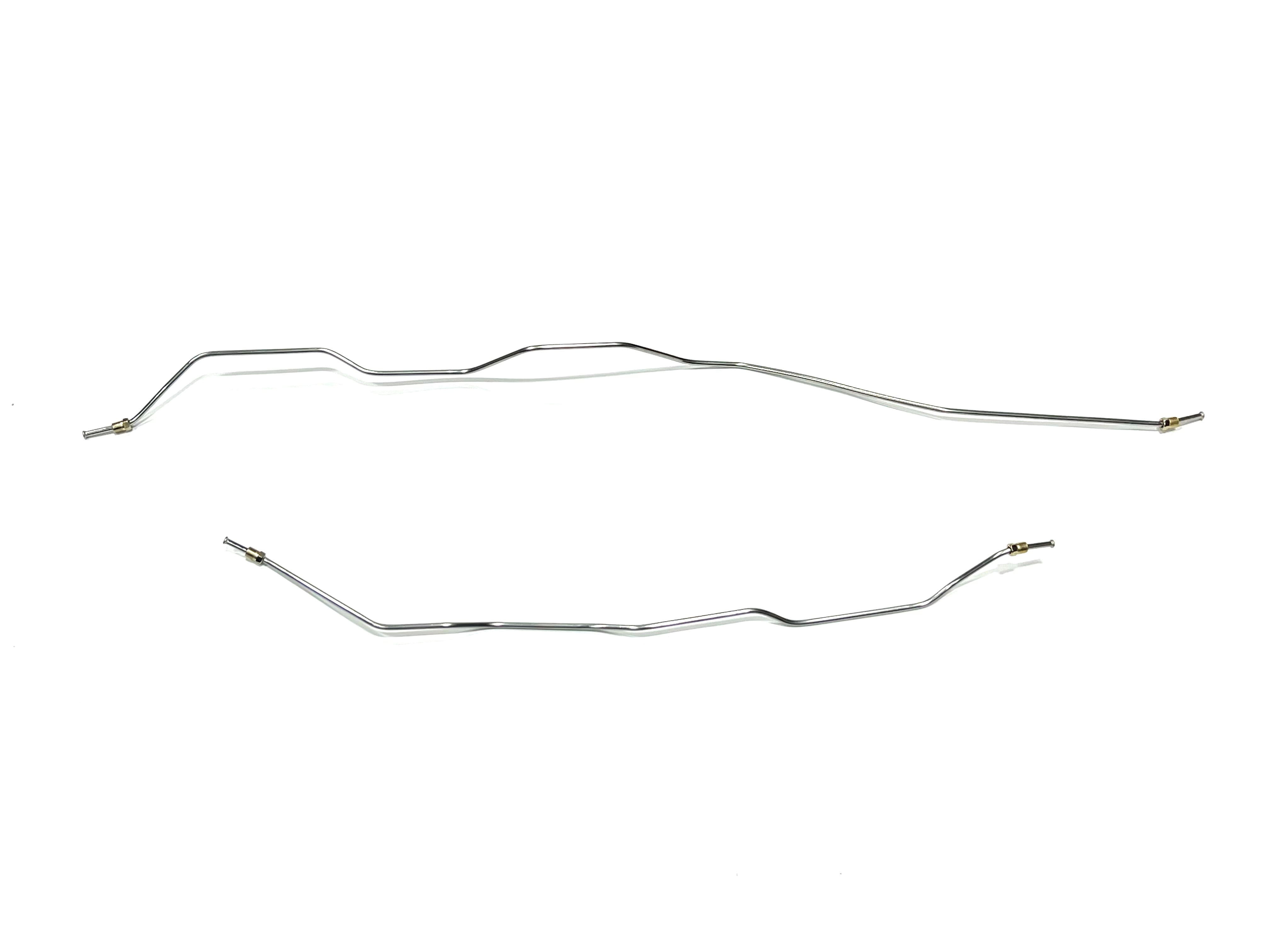 Rear Axle Brake Lines - Fits 65-68 Full Size Chevy Car with Rear Disc ...