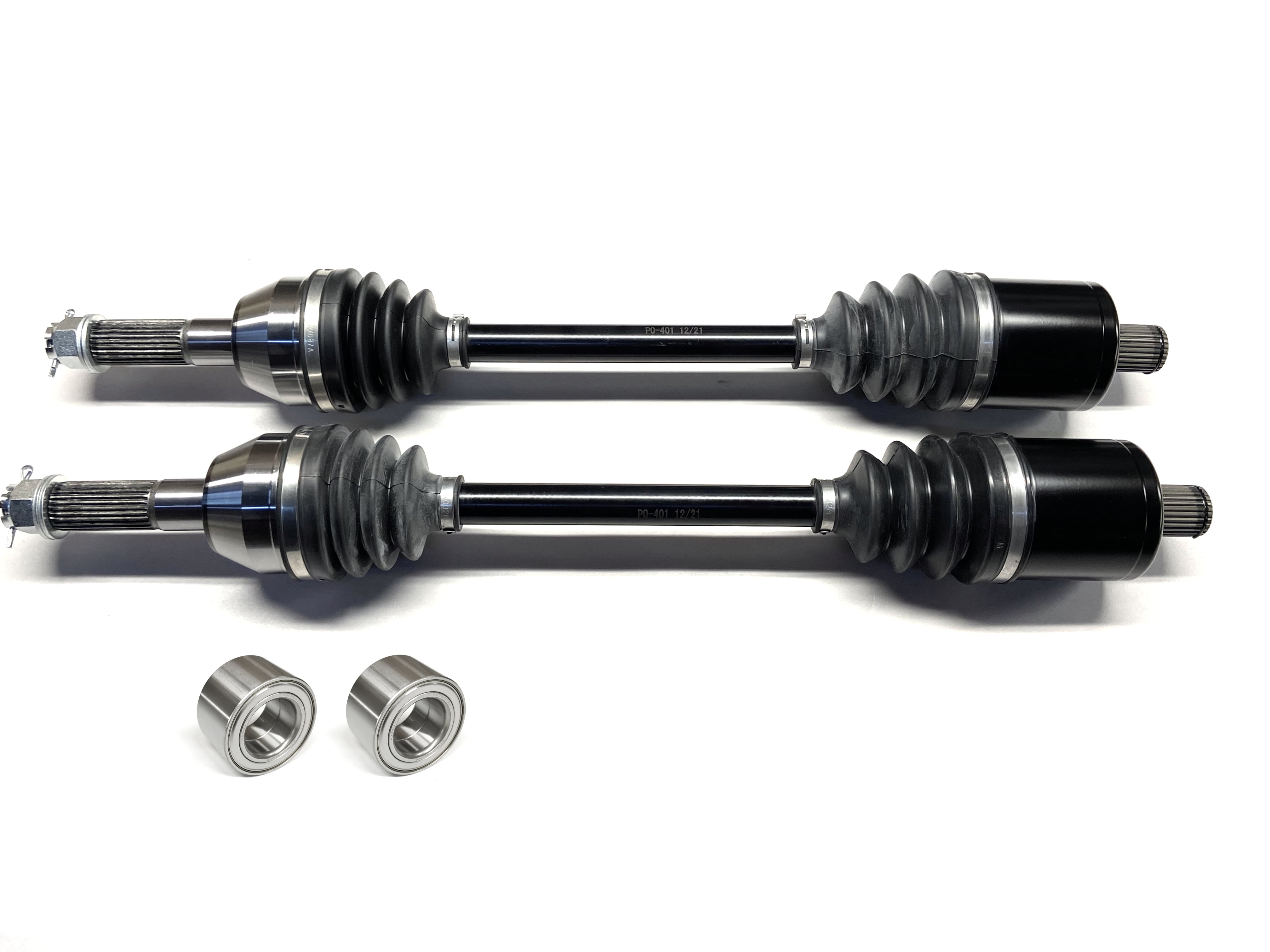 Rear Axle Pair with Bearings for Polaris Ranger 570, 570 Crew & Full ...