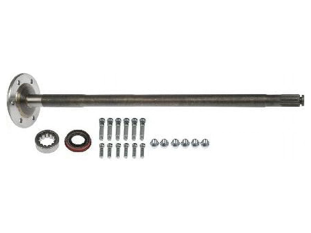 Rear Axle Shaft - with Wheel Studs, Nuts, Bearing, and Seal - 30 Spline ...