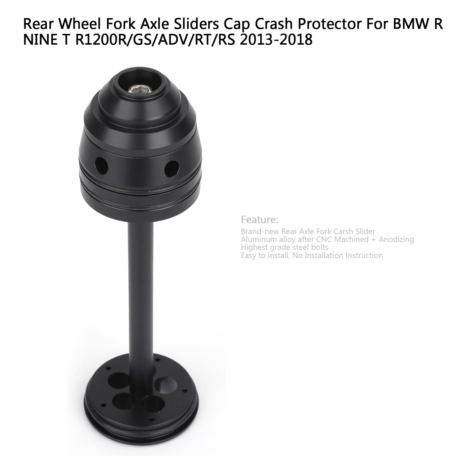 Rear Axle Wheel Slider Fit for BMW R1200GS/LC/ADV R1200R/RS/RT R NineT ...