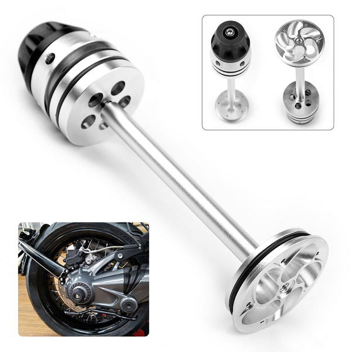 Rear Axle Wheel Slider Fit for BMW R1200GS/LC/ADV R1200R/RS/RT R NineT ...